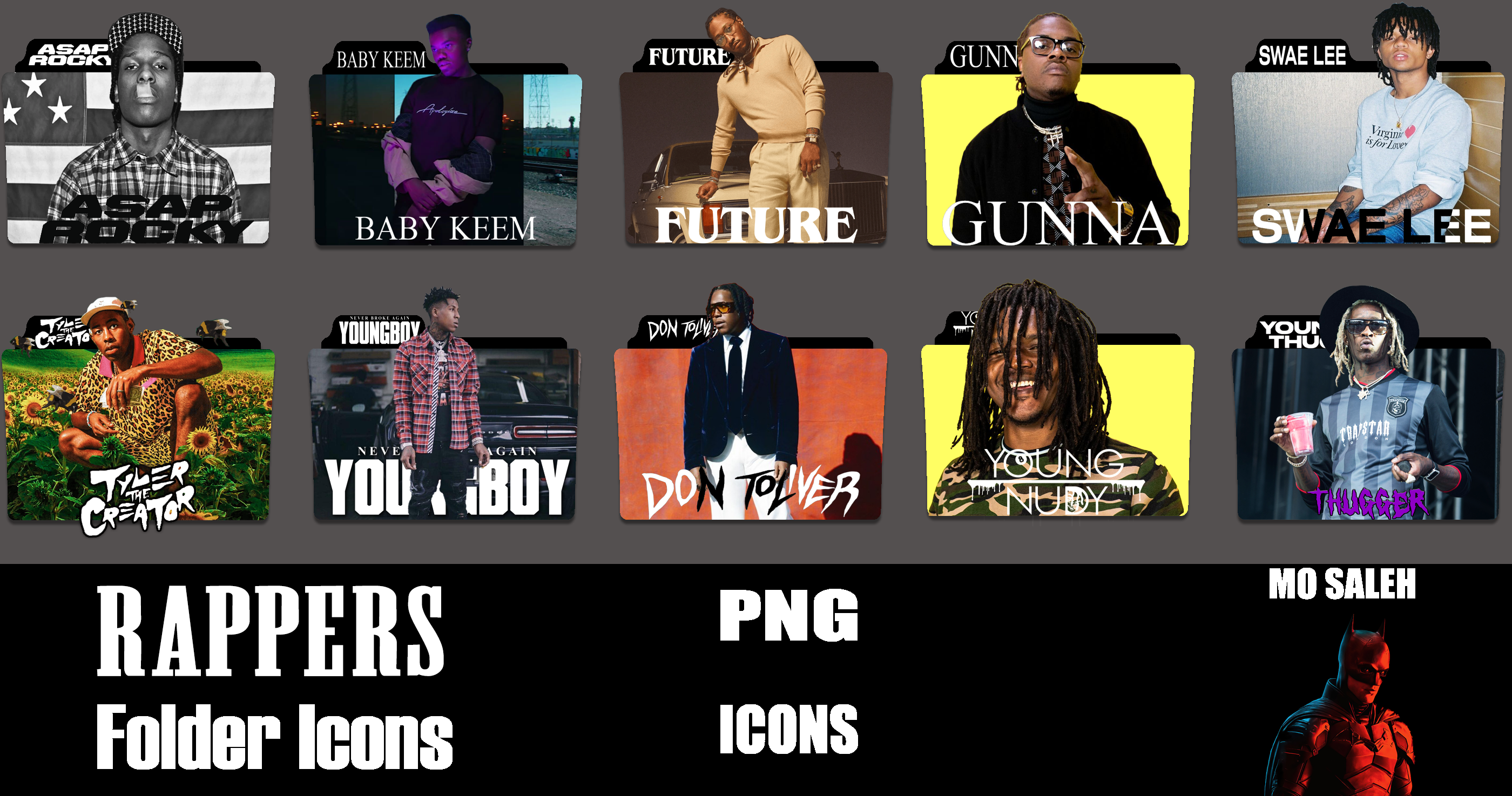 Rappers Folder Icons Part 2 by mosaleh66 on DeviantArt