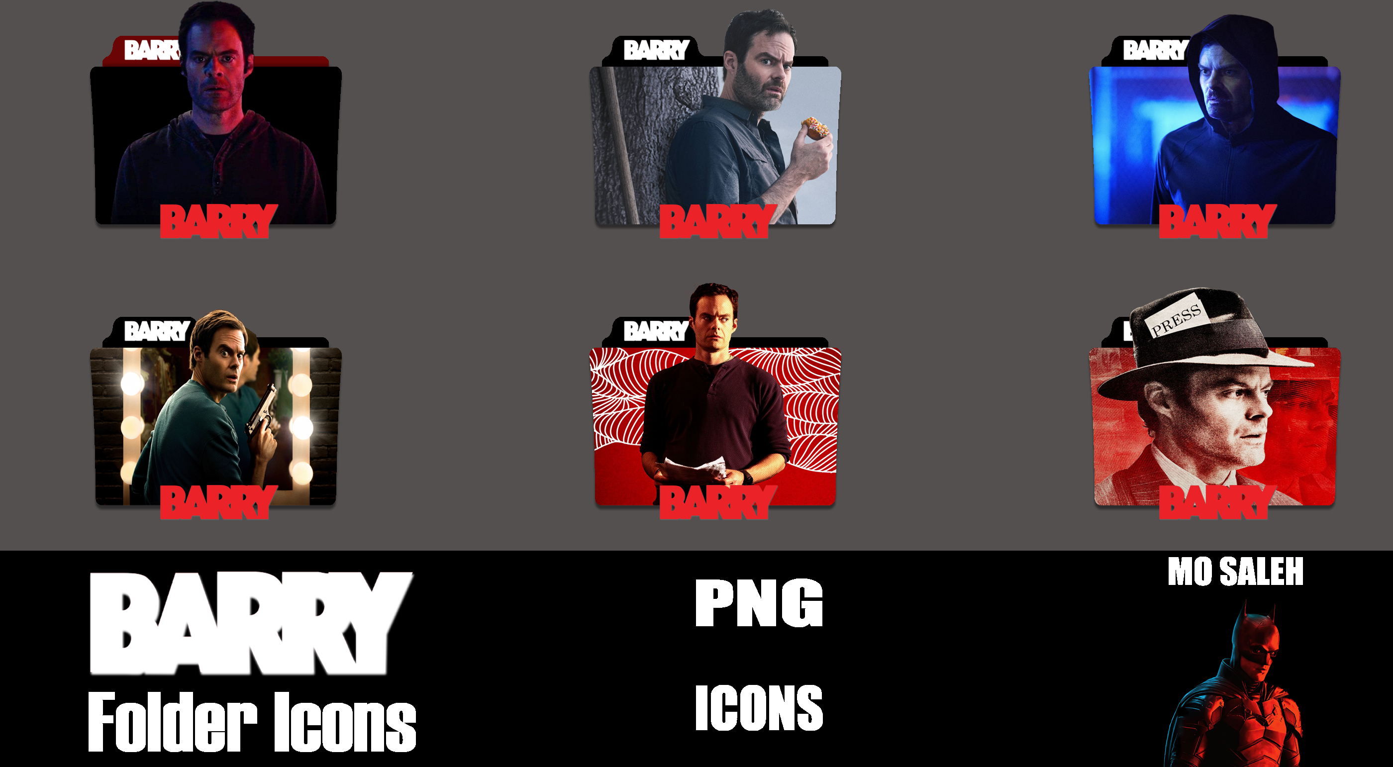 Barry Folder Icons by mosaleh66 on DeviantArt