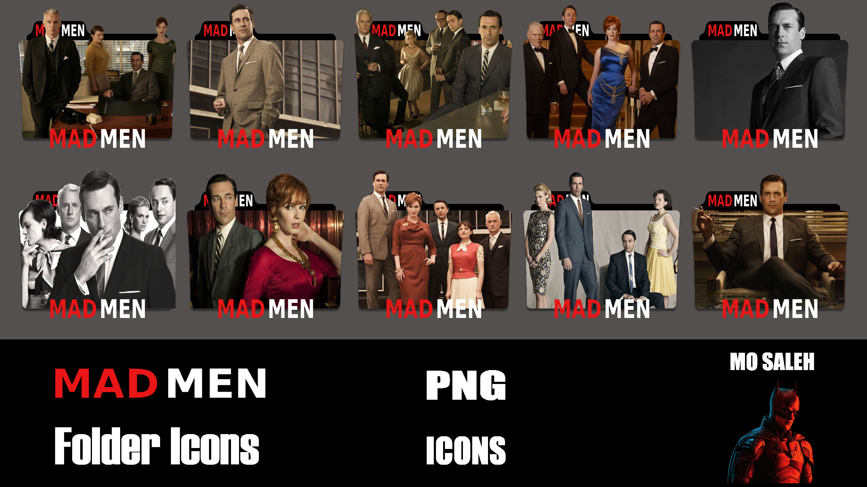 Mad Men Folder Icons by mosaleh66 on DeviantArt