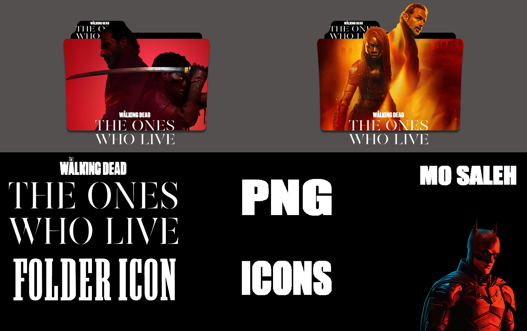 The Walking Dead : The Ones Who Live Folder Icons by mosaleh66 on ...