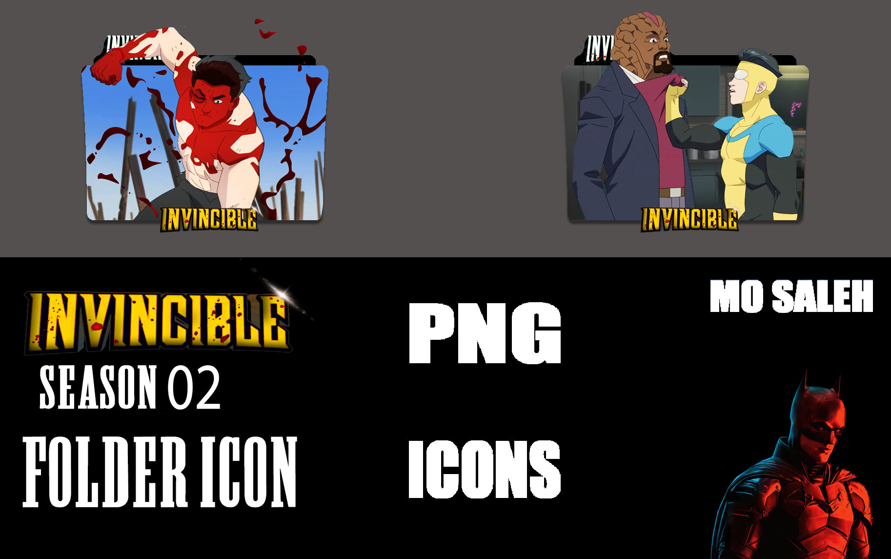 Invincible S02 Folder Icons by mosaleh66 on DeviantArt