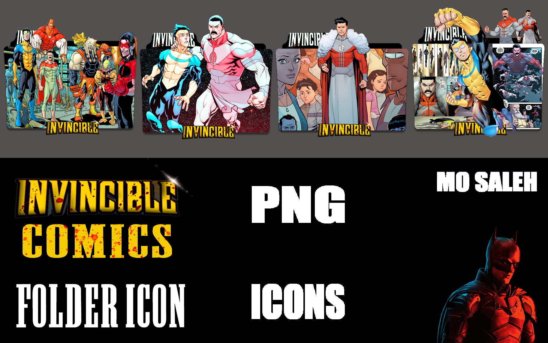 invincible Comics Folder Icons by mosaleh66 on DeviantArt