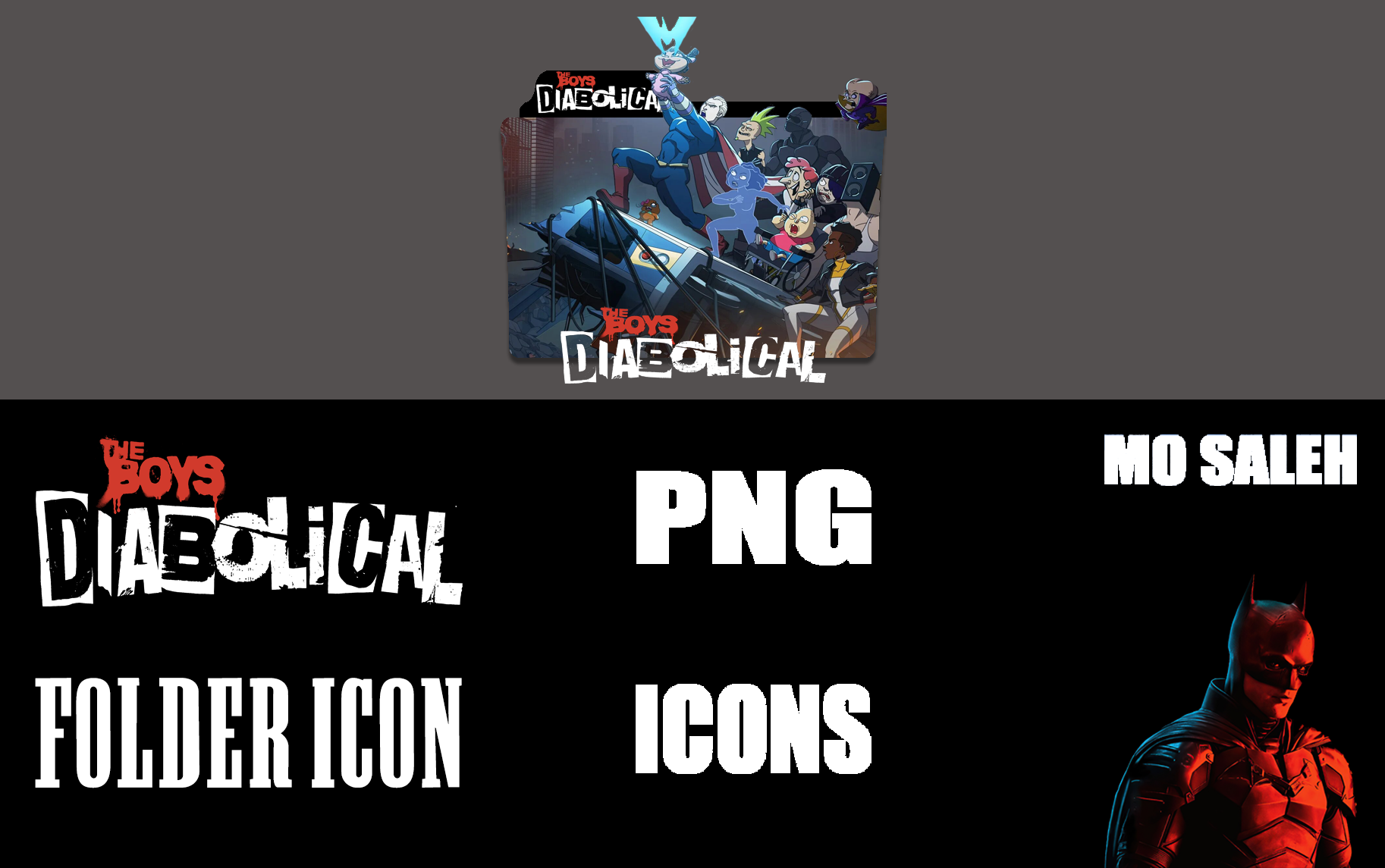 The Boys Diabolical Folder Icons by mosaleh66 on DeviantArt