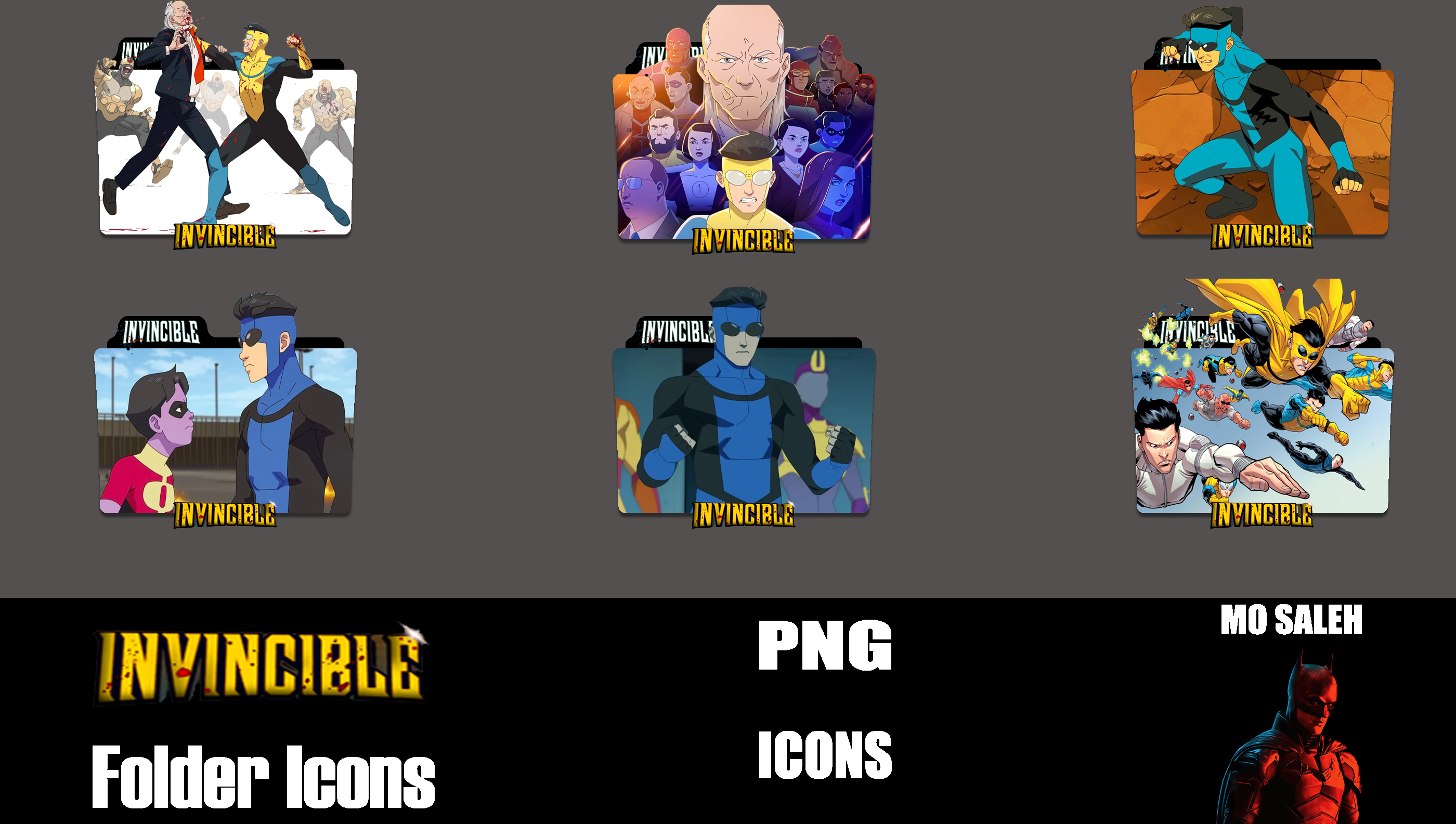 Invincible S03 Folder Icons by mosaleh66 on DeviantArt