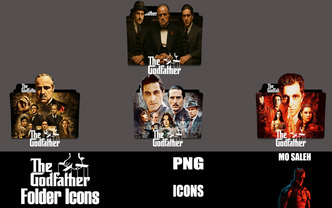 The Godfather Troligy Folder Icons by mosaleh66 on DeviantArt