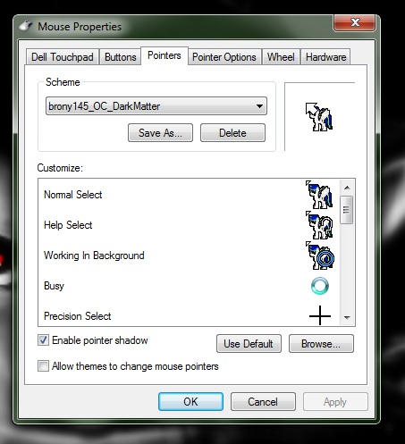 Cursor: Dark Matter, ~brony145's OC by SadisticHylianBrony on DeviantArt