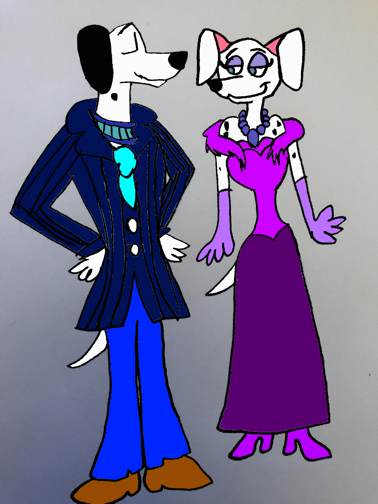 Anthro Beamer And Coco (Colored) by dialga2018 on DeviantArt
