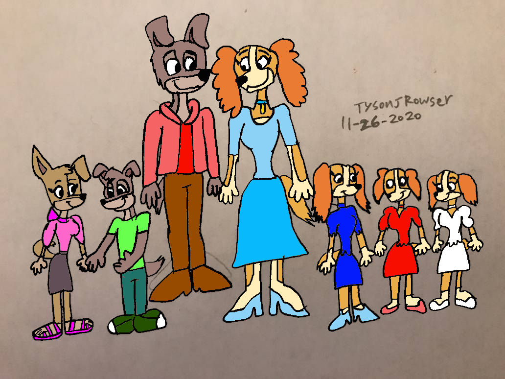 Lady And The Tramp Anthro Colored By Dialga2018 On Deviantart 9061