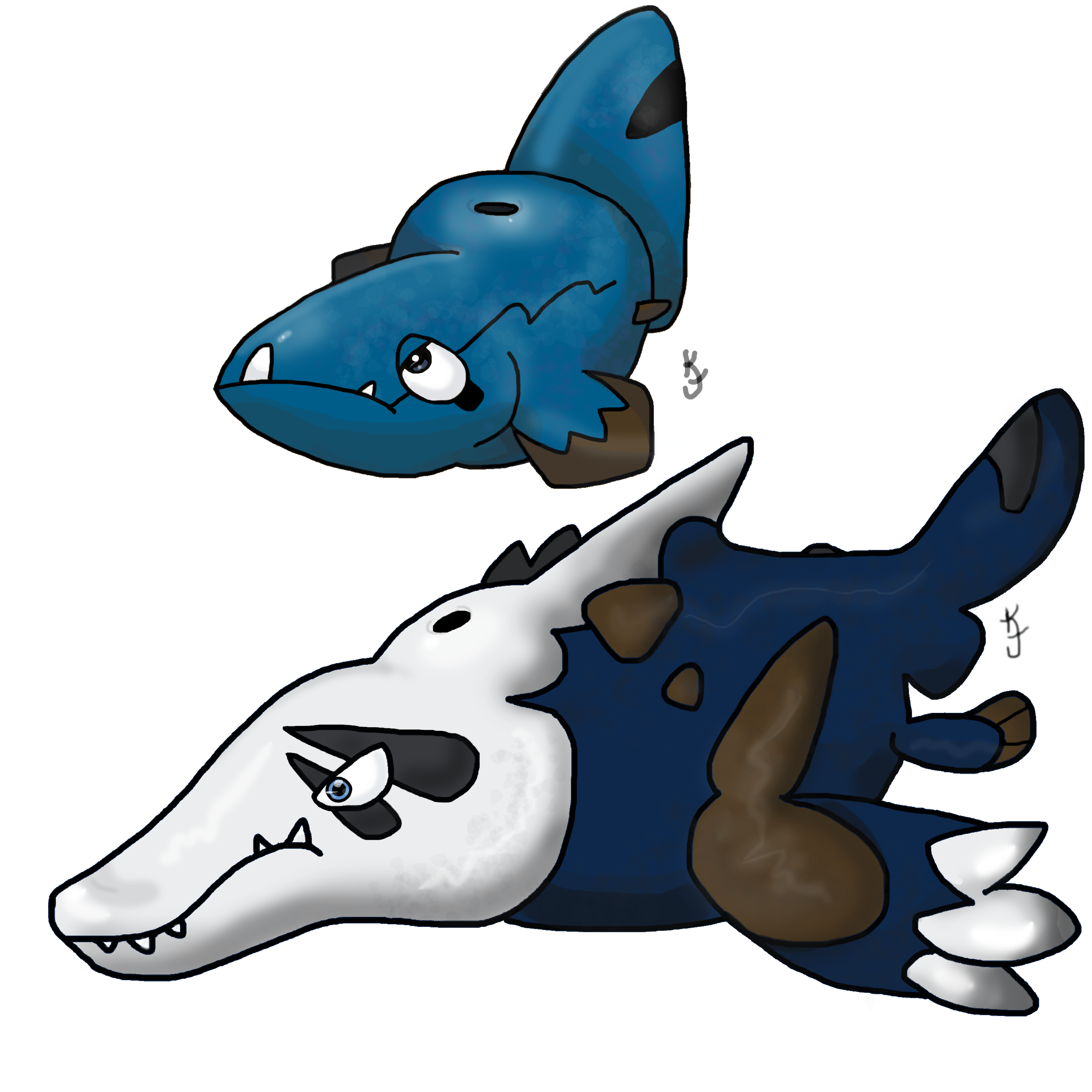 Icthyosaur Fossil Pokemon by Torus333 on DeviantArt