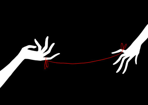 The Red String of Fate by AprilDawson on DeviantArt