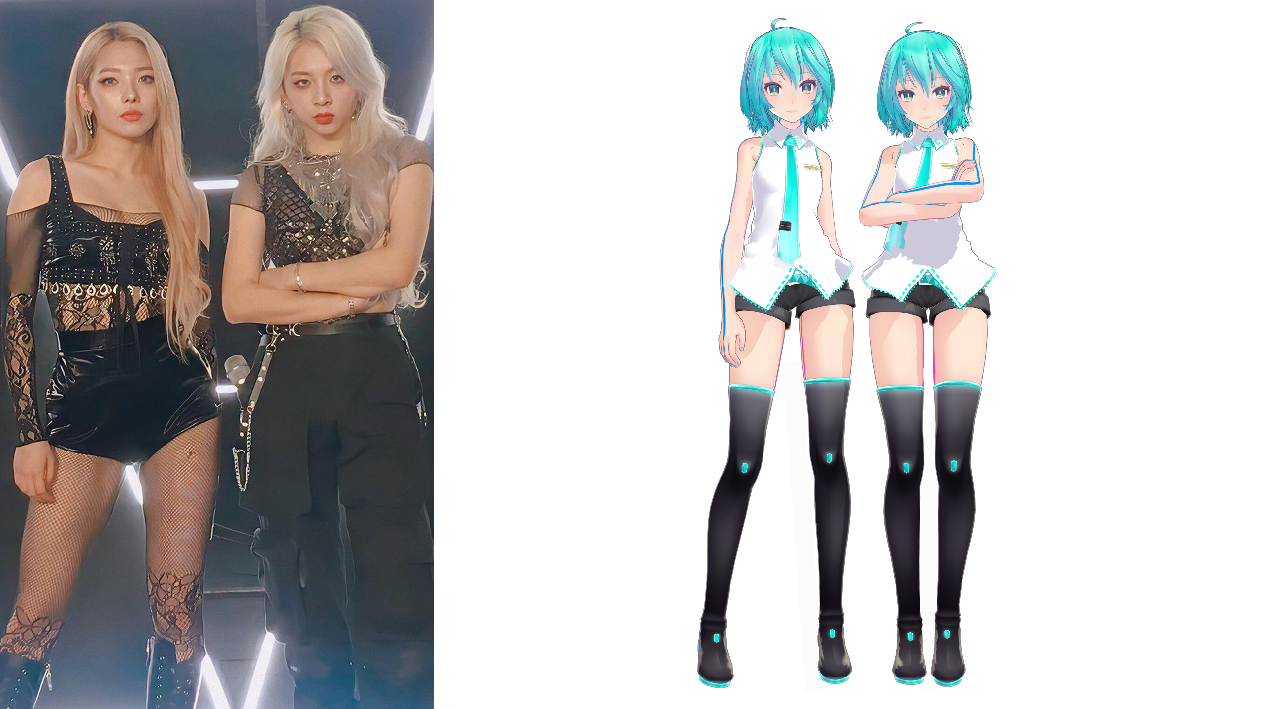 [MMD] KARD Original 2P Pose DL by yukikumeraimmds on DeviantArt