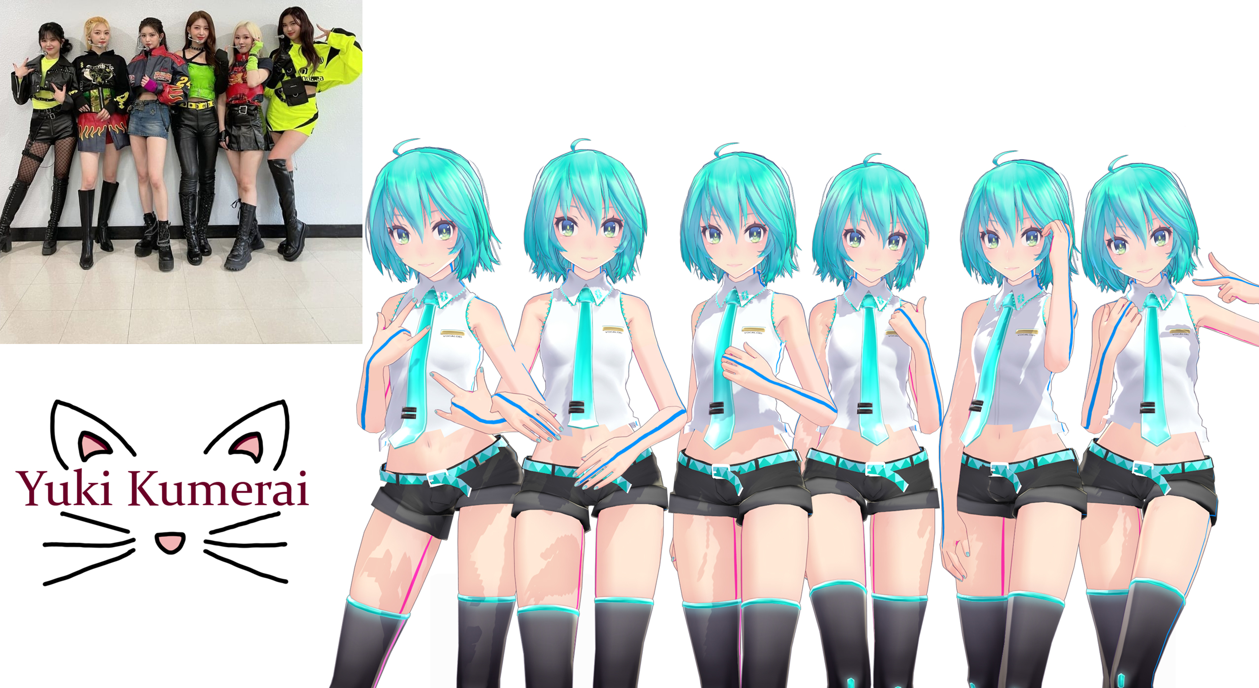 [MMD] Everglow Original 6P Pose DL ($) by yukikumeraimmds on DeviantArt
