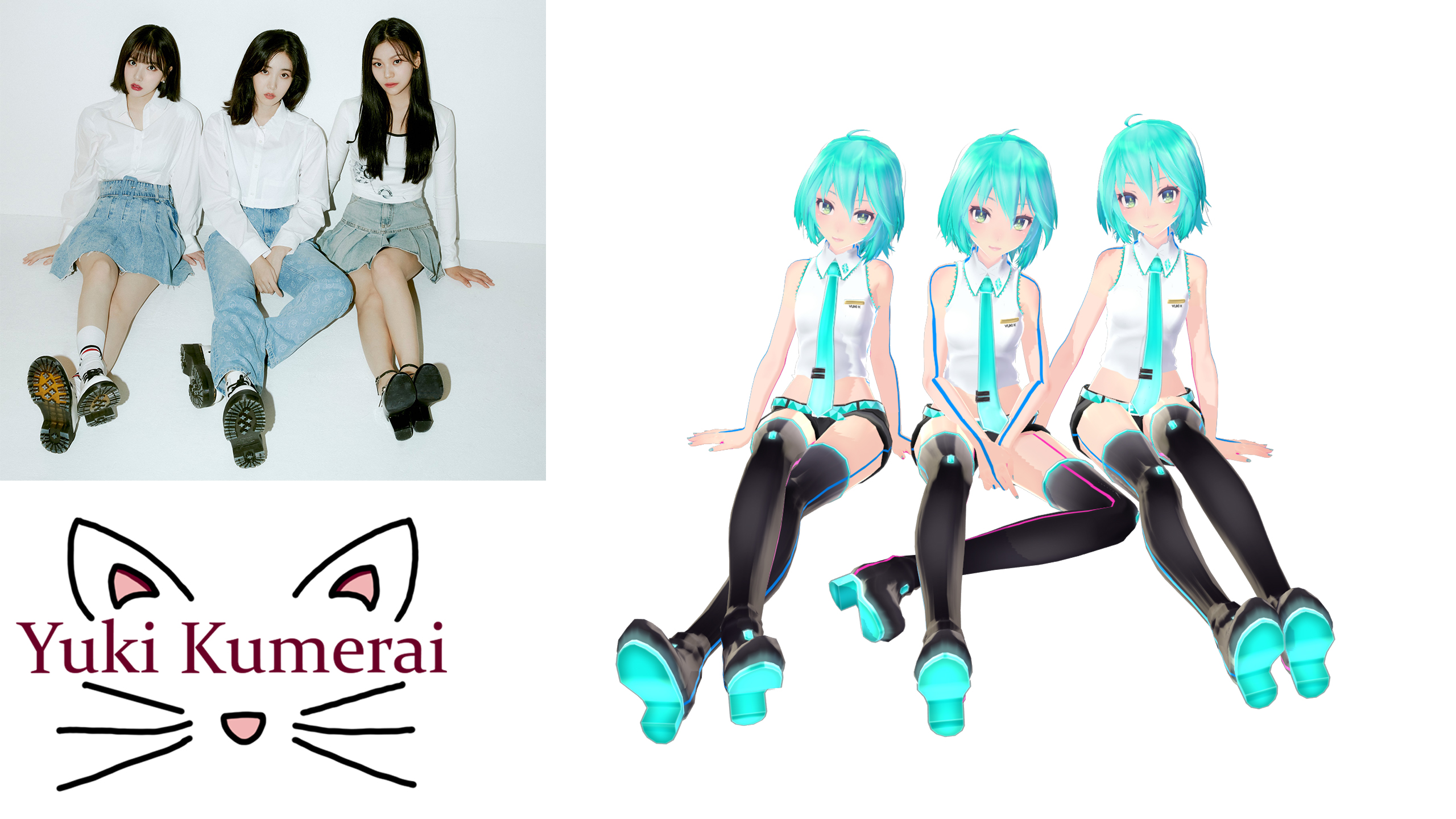 [MMD] Original Pose DL - Viviz - 3P Sitting Pose by yukikumeraimmds on DeviantArt