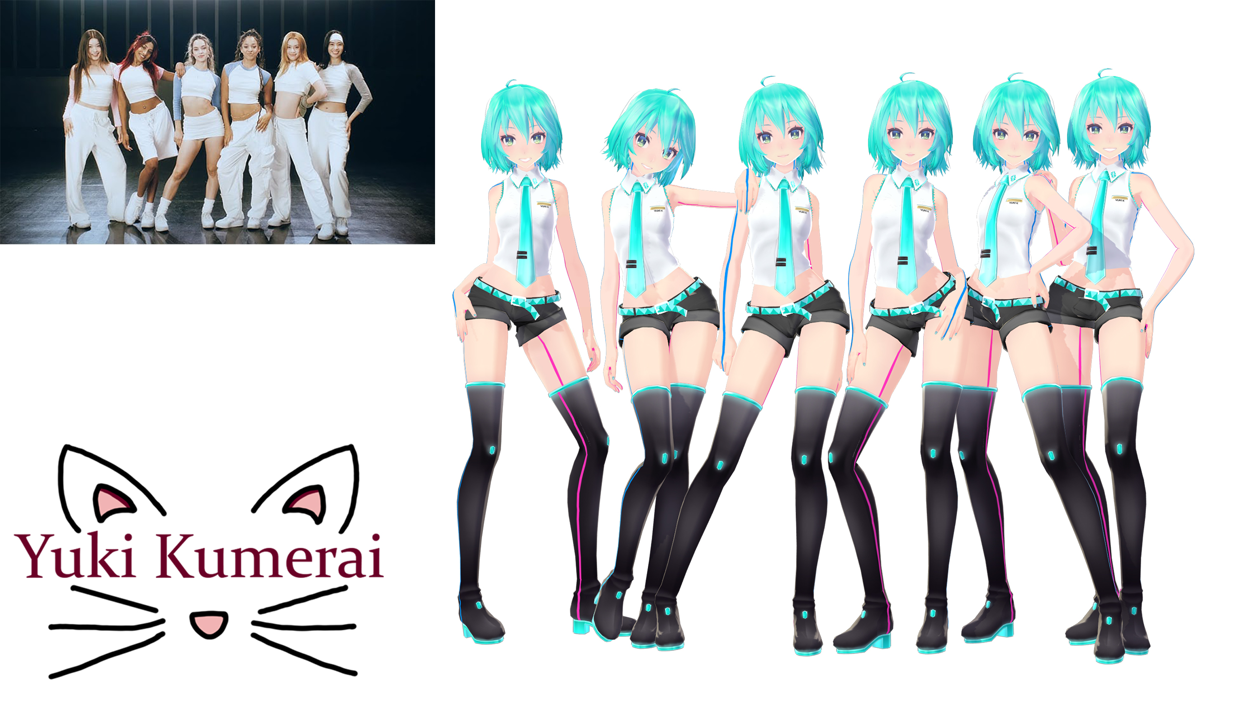 [MMD] Original Pose DL - Katseye Touch 6P Pose ($) by yukikumeraimmds on DeviantArt
