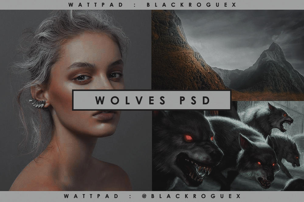 WOLVES PSD by BlackRogueX on DeviantArt