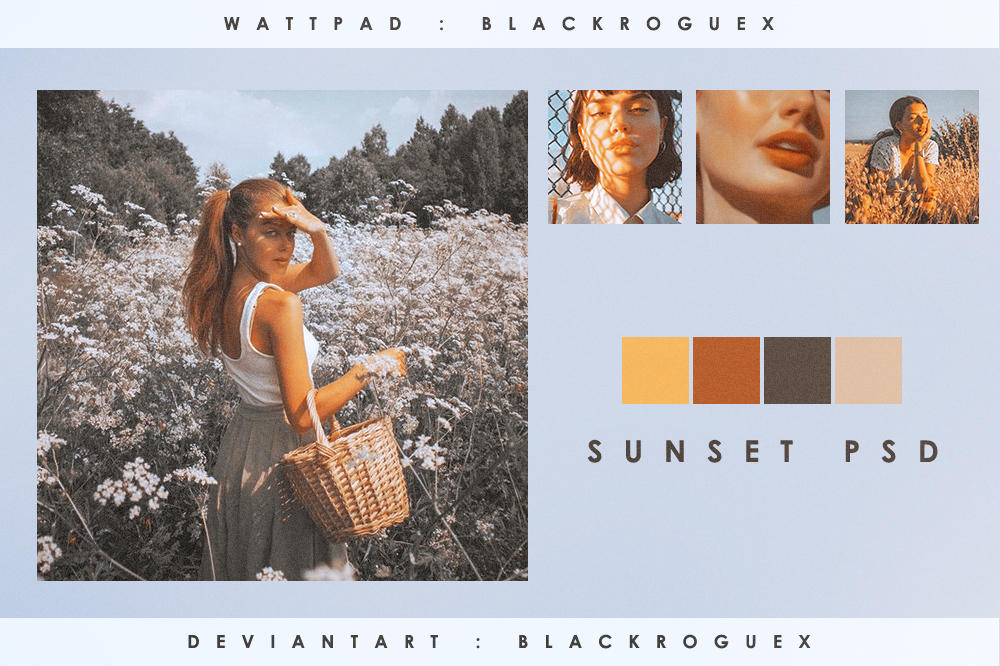 PSD #17 SUNSET by BlackRogueX on DeviantArt