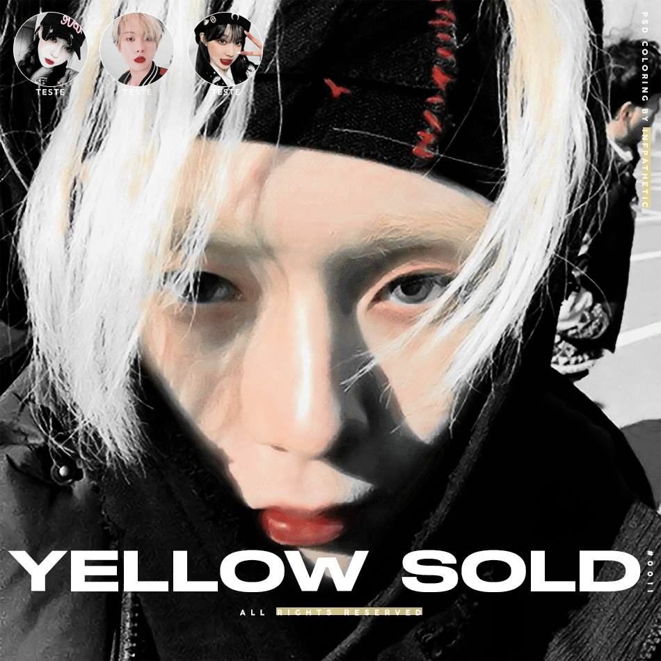 Yellow Sold - PSD COLORING by INFPATHETIC on DeviantArt