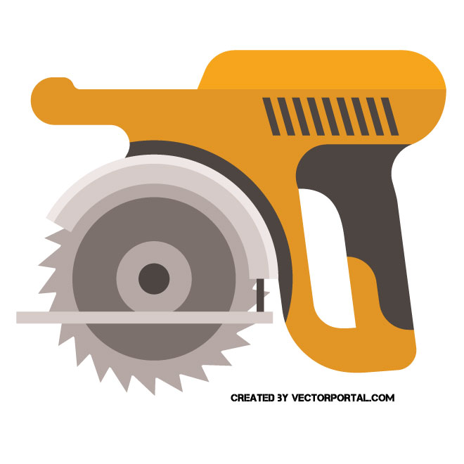 Circular saw vector image by Vectorportal on DeviantArt