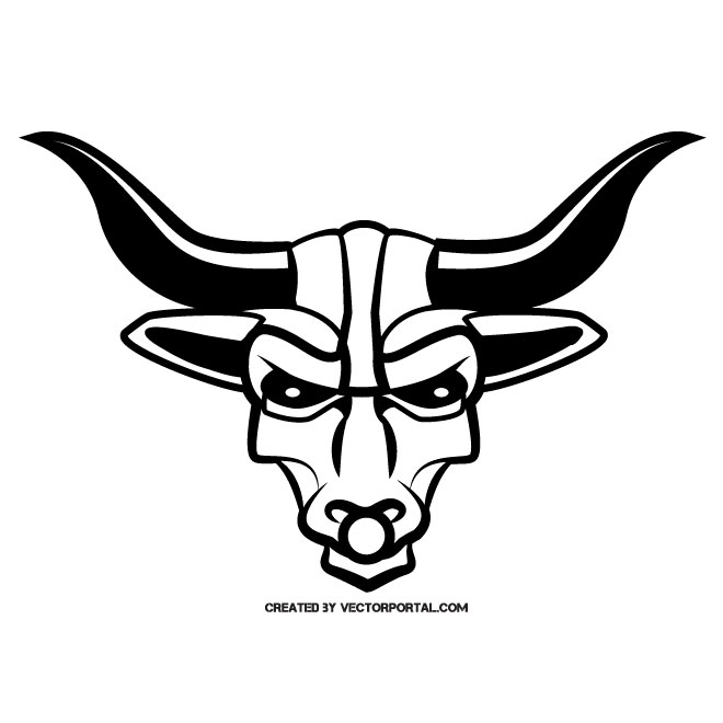 Bull vector graphics by Vectorportal on DeviantArt