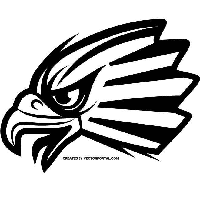 Falcon vector clip art by Vectorportal on DeviantArt