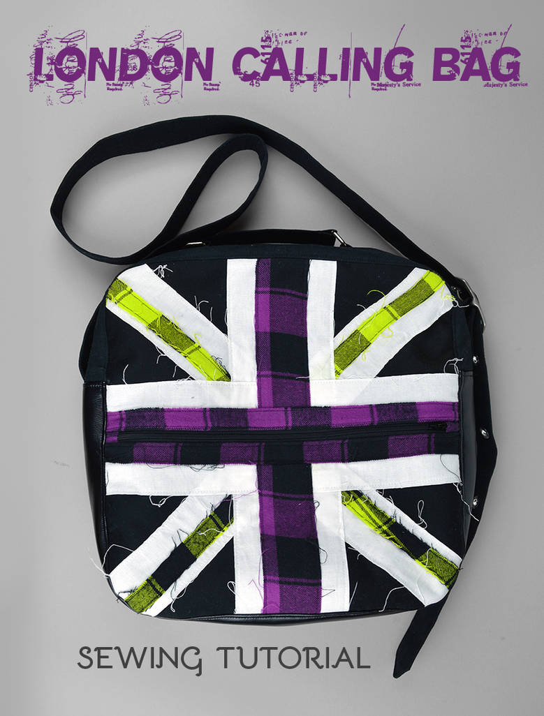Sewing Tutorial - London Calling Bag by SewDesuNe on DeviantArt