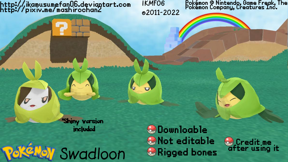 MMD Swadloon by YiyaRoxie on DeviantArt