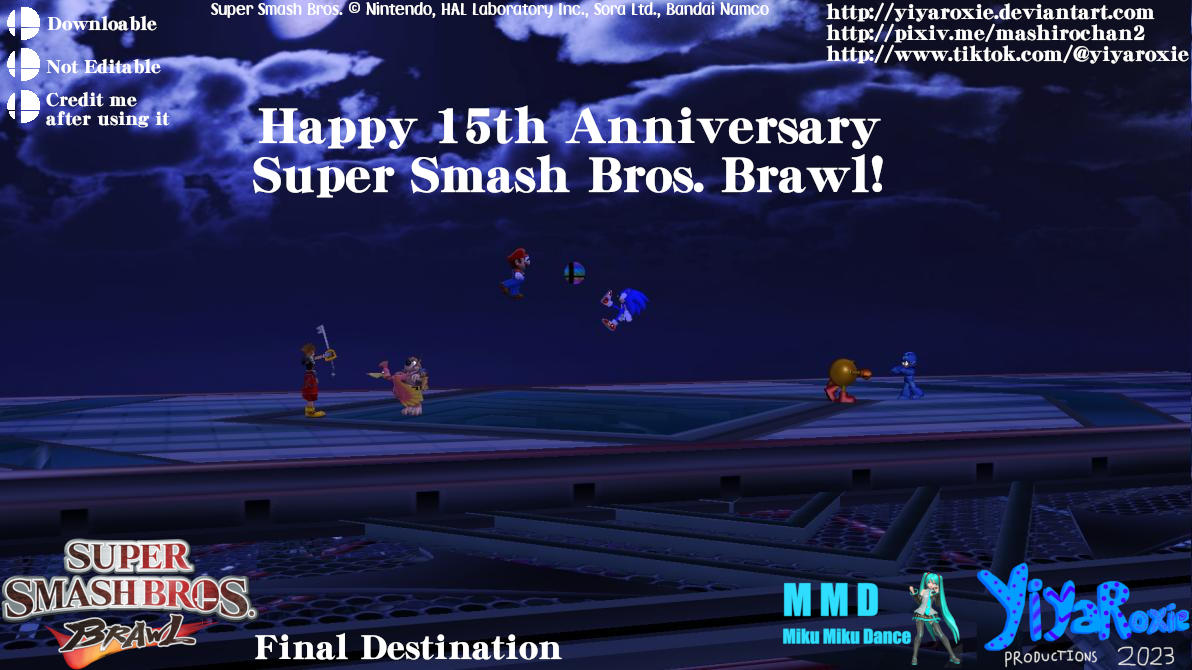 Mmd Ssbb Final Destination By Yiyaroxie On Deviantart