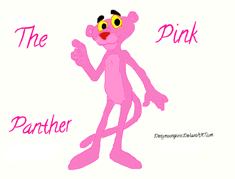 The Pink Panther by Deitymoonspirit on DeviantArt