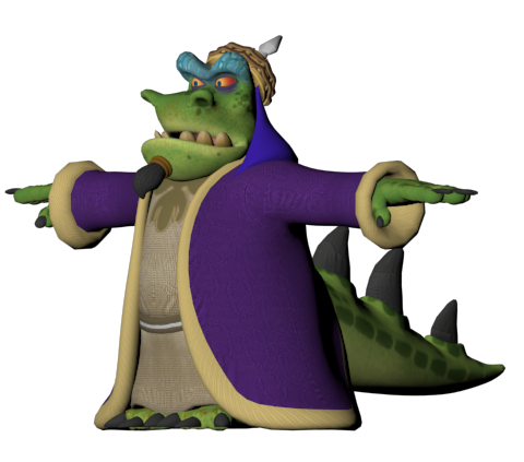 Komodo Moe Model - Crash Bandicoot N. Sane Trilogy by CommanderDucky on ...