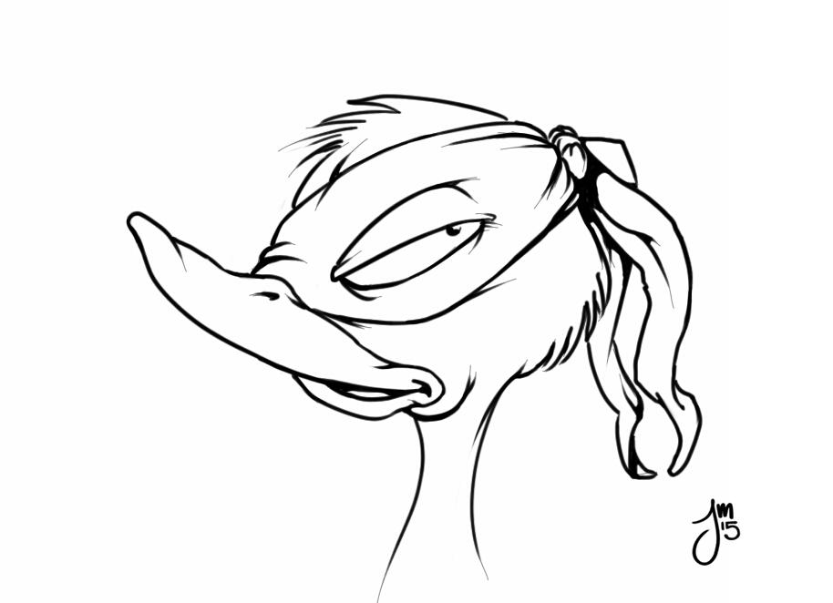 Ninja Duck by martianink on DeviantArt