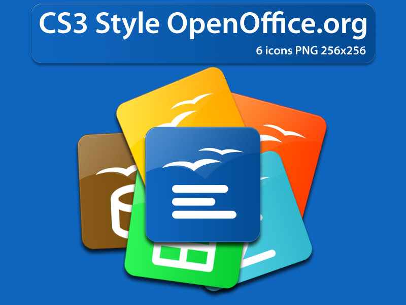 OpenOffice.org CS3 Style Icons by andrei-t on DeviantArt
