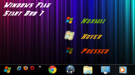 Windows Flag Start Orb 1 by dAKirby309 on DeviantArt