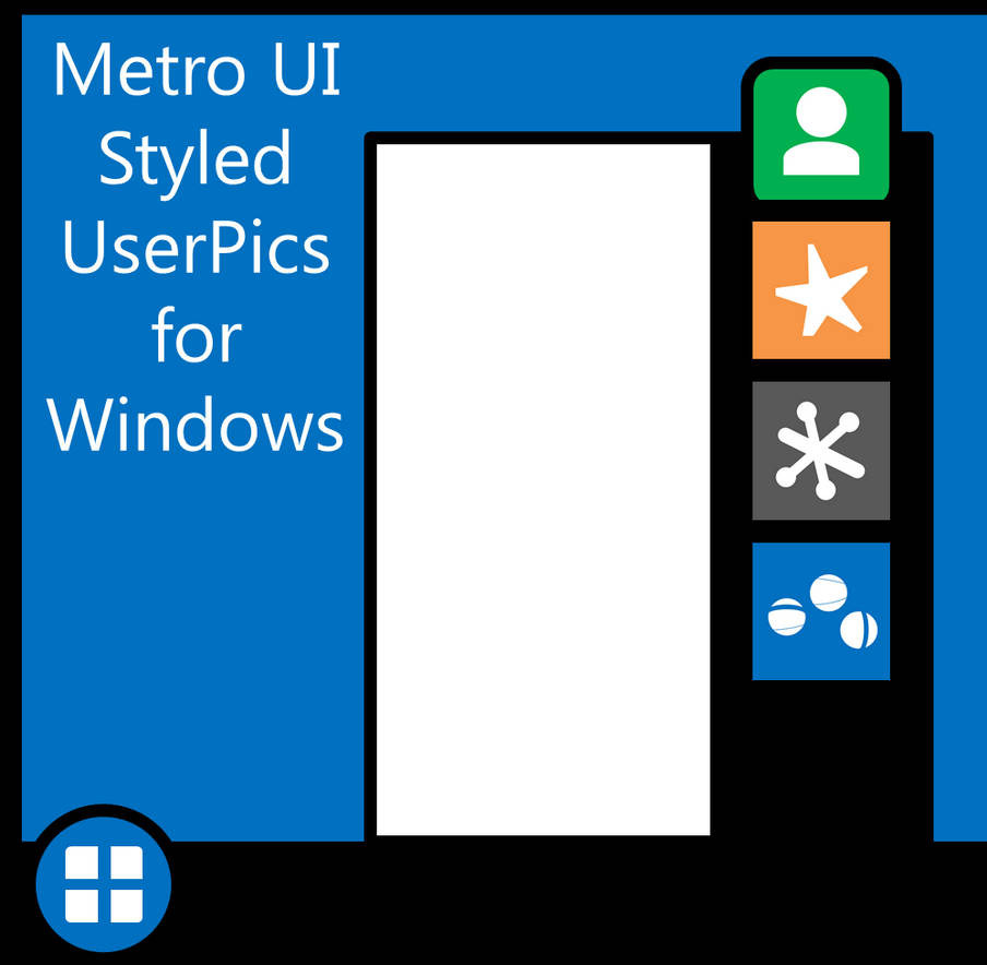 Metro Styled UserPics for Windows by dAKirby309 on DeviantArt