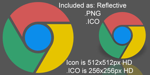 Google Chrome DOCK ICON - Flat Colors by dAKirby309 on DeviantArt