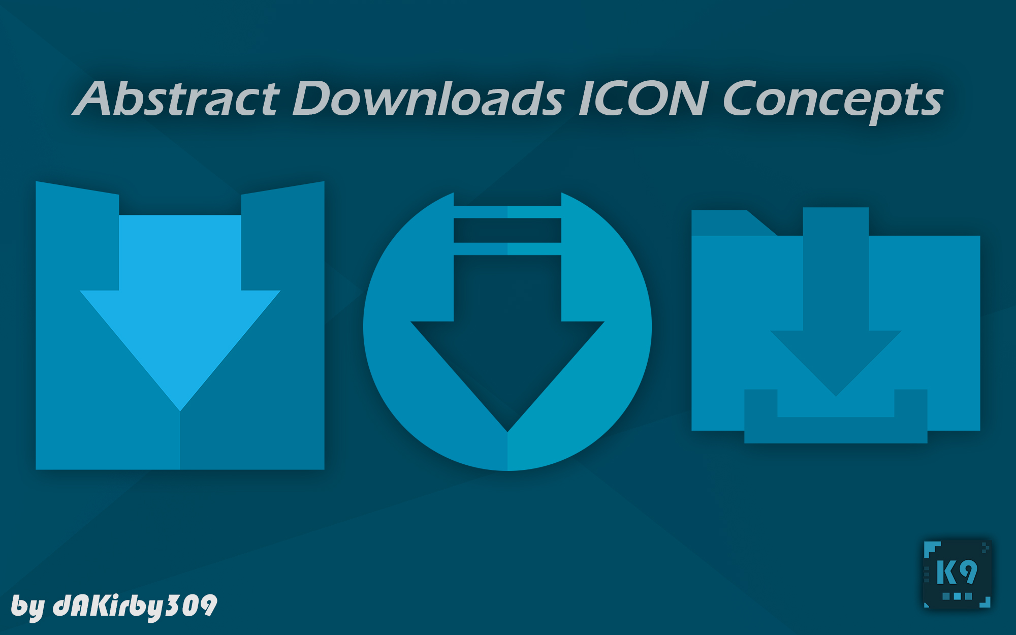 Abstract Downloads Icon Concepts - 3 HD Icons by dAKirby309 on DeviantArt