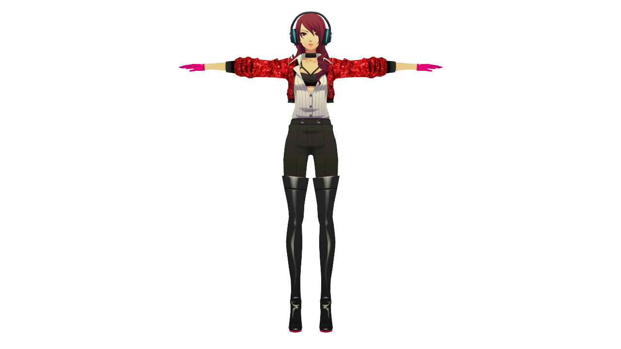 MMD Persona 3 Dancing Mitsuru (P3D) Unrigged DL by Jay-and-Kos on ...