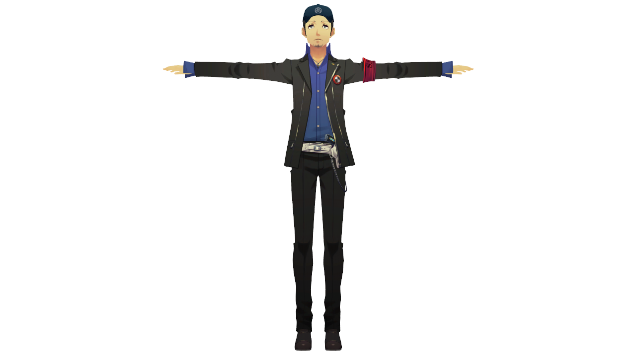 MMD Persona 3 Dancing Junpei (SEES) Unrigged DL by Jay-and-Kos on ...