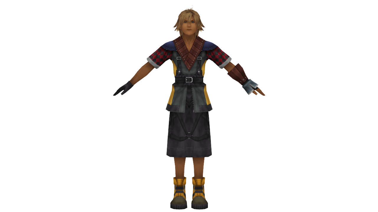 MMD Final Fantasy X-2 Shuyin (Unrigged) DL by Jay-and-Kos on DeviantArt