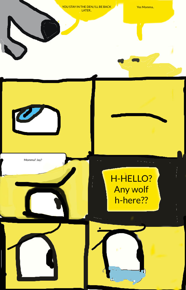 Lone wolves page one by Lonewolves-animation on DeviantArt