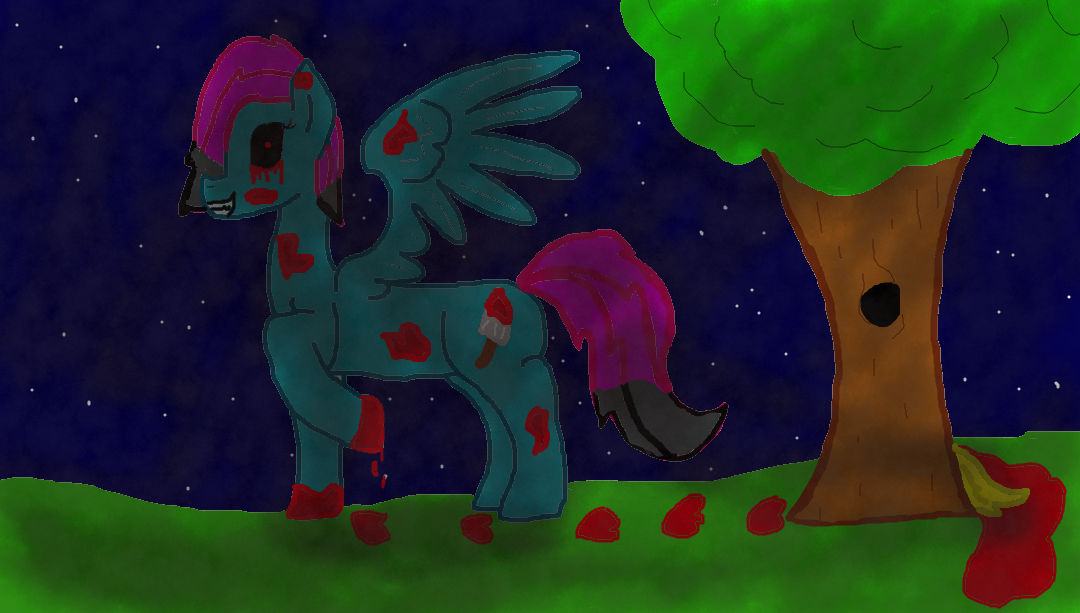 Killer Pony by FoxyTthePirateFoxGir on DeviantArt