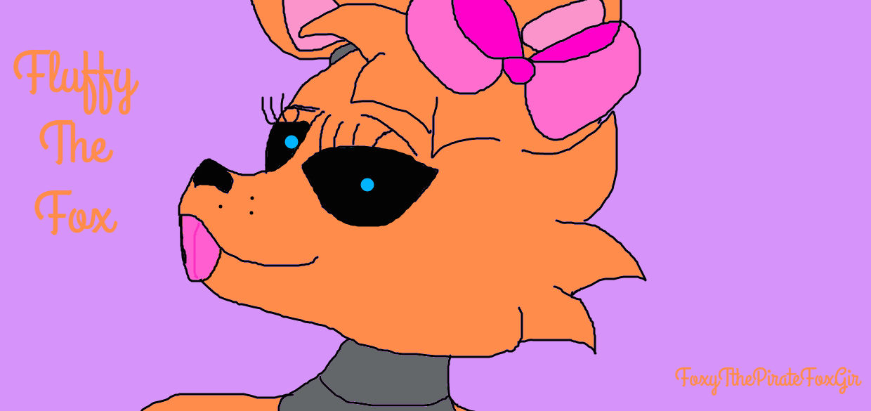 Fluffy The Fox by FoxyTthePirateFoxGir on DeviantArt