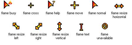 Flame Cursors by main-offender on DeviantArt