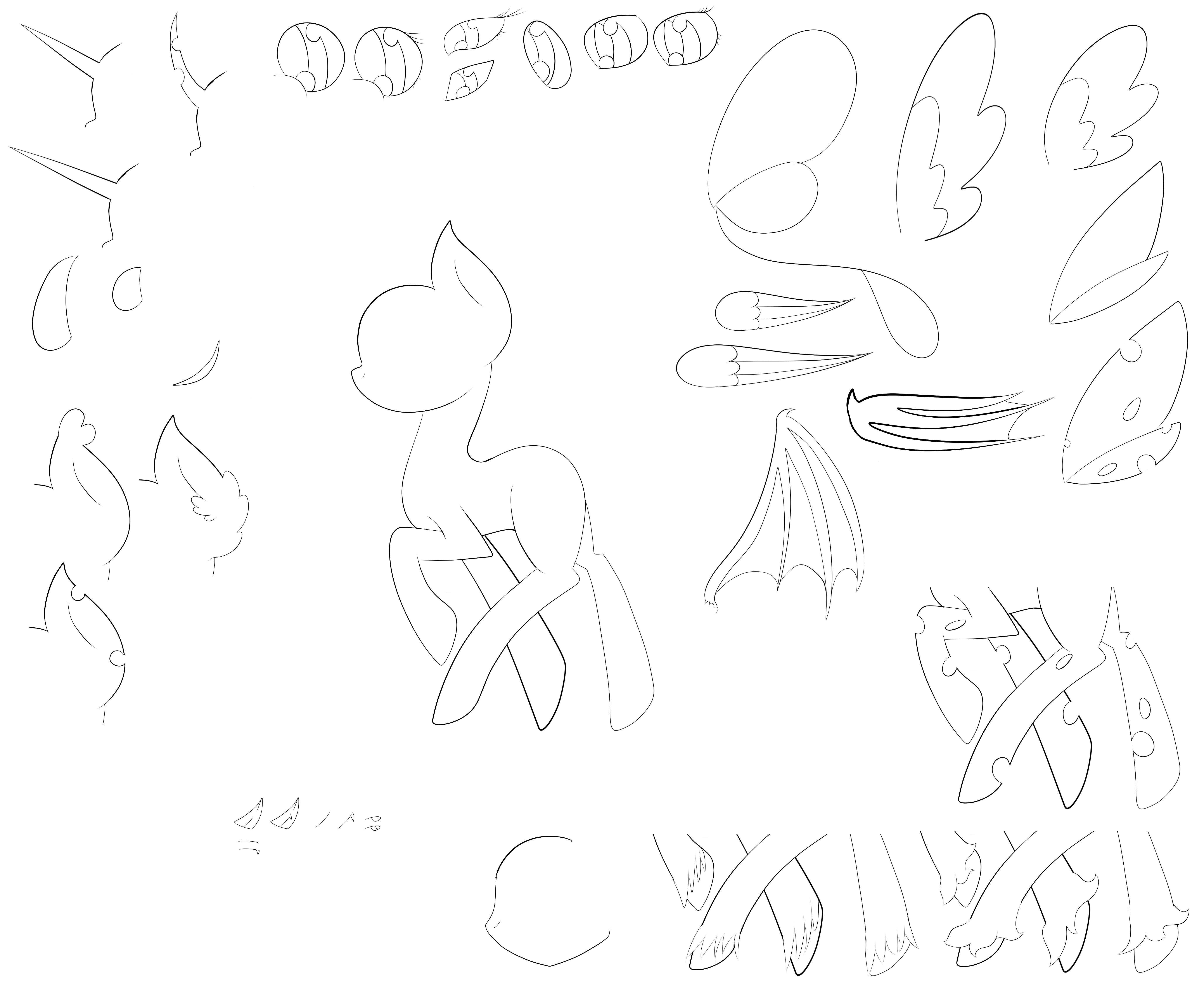 Mlp base by SubtleBrush on DeviantArt