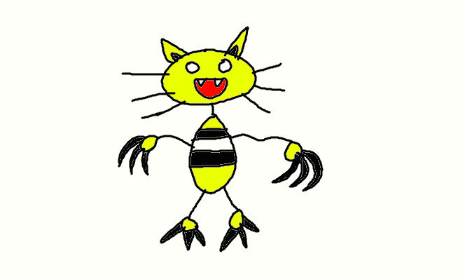 Nightmare Cat by Awsomeguy12345 on DeviantArt