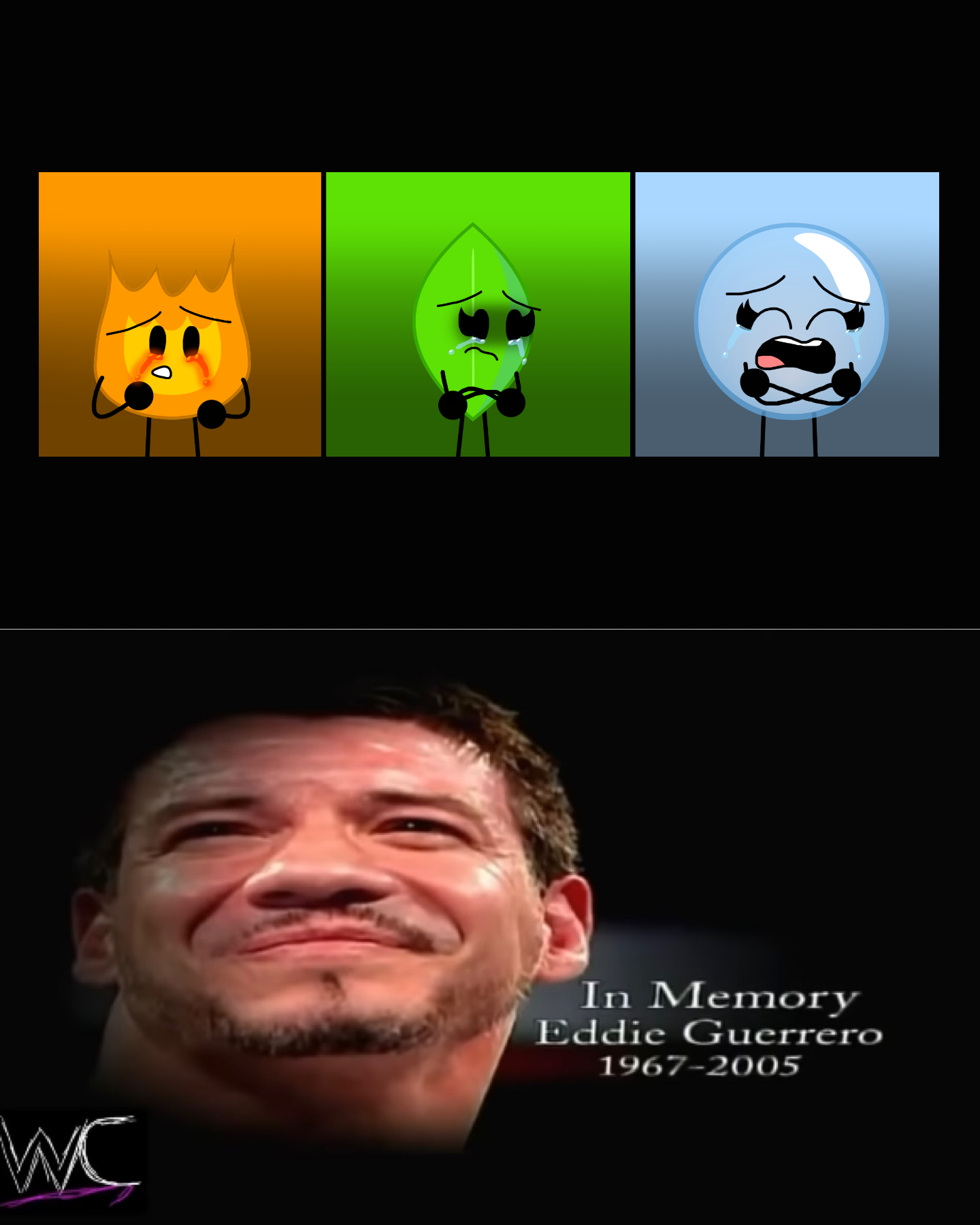 The Final 3 Crying Eddie Guerrero Death by JayMuckman on DeviantArt