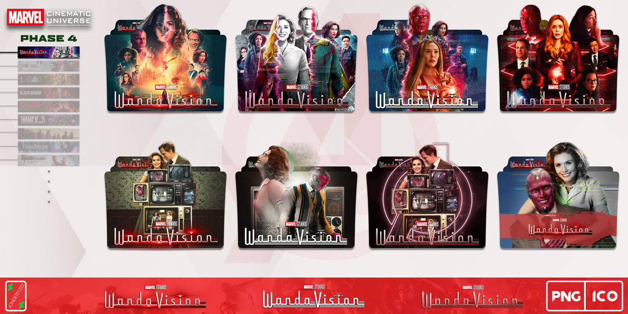 WandaVision 2021 Folder Icon Pack by jondets1222 on DeviantArt