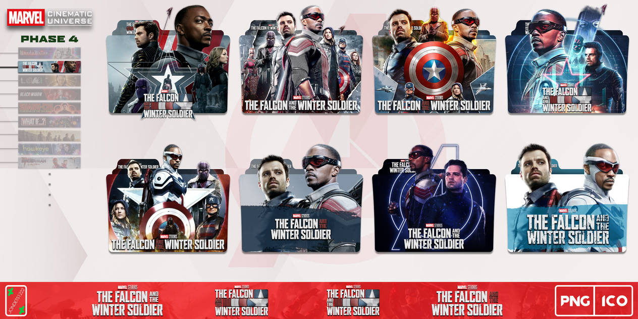 The Falcon and The Winter Soldier Folder Icon Pack by jondets1222 on ...