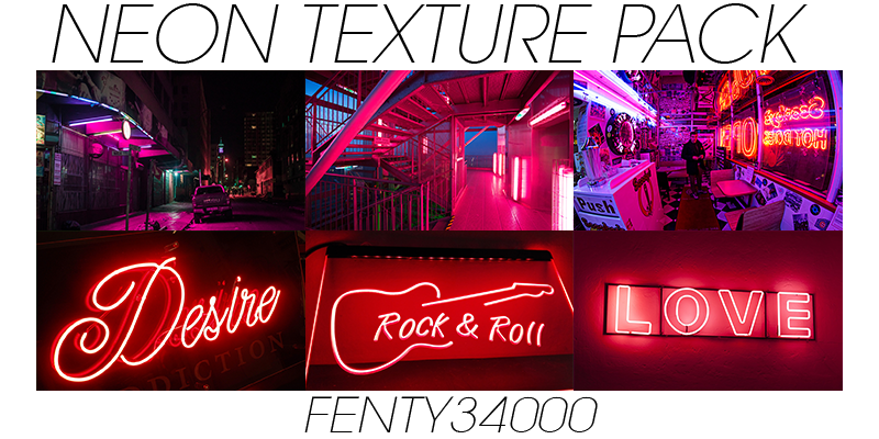 Neon Texture Pack #11 by Fenty34000 on DeviantArt