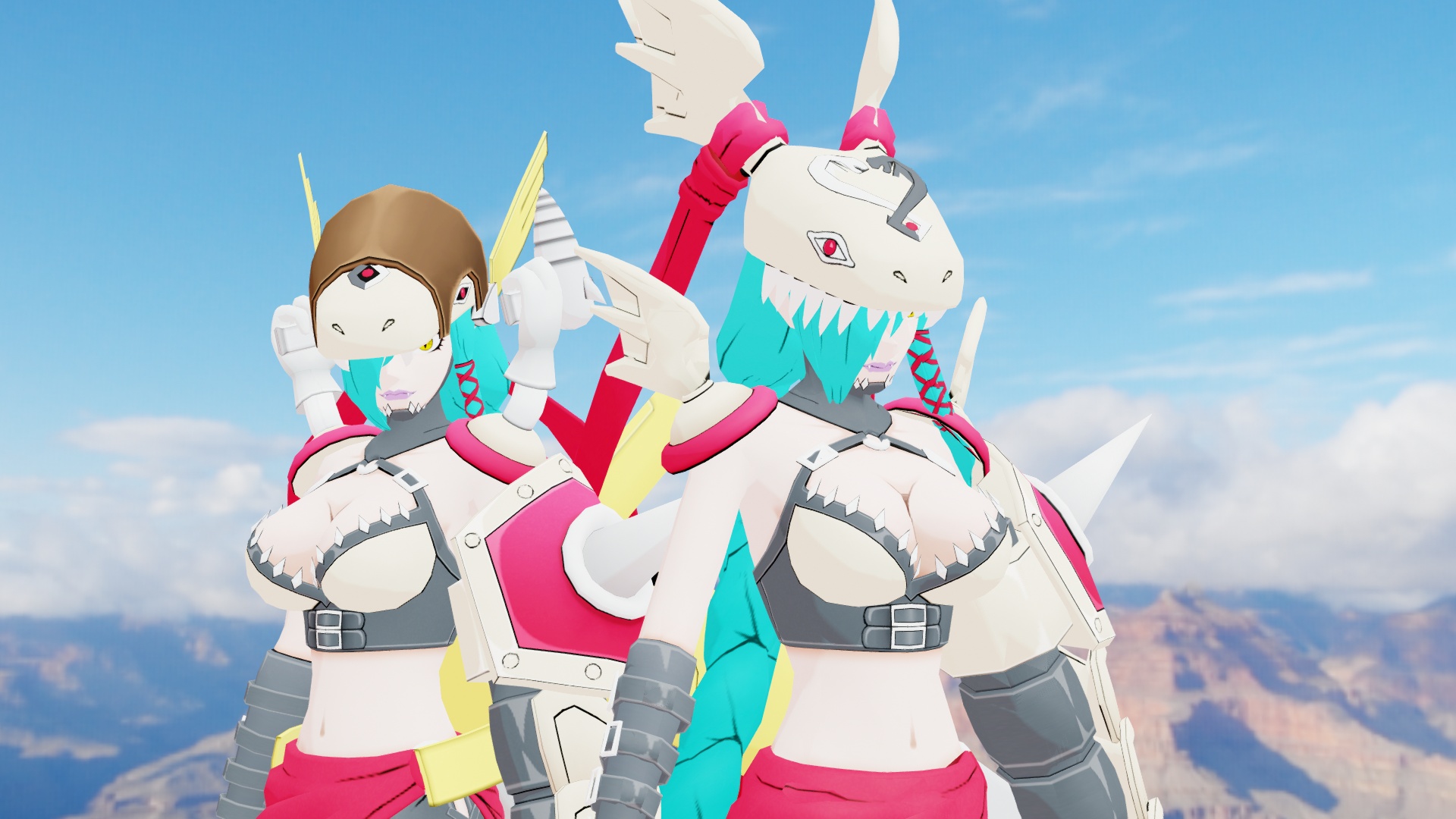 Mervamon Pack Mmd Dl By Lautaromero On Deviantart