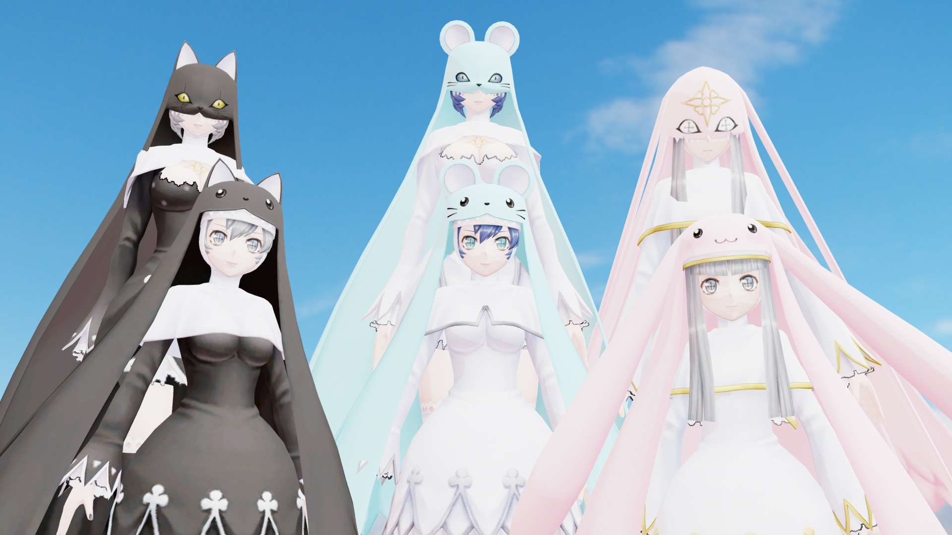 Sistermon Pack MMD DL by lautaromero on DeviantArt